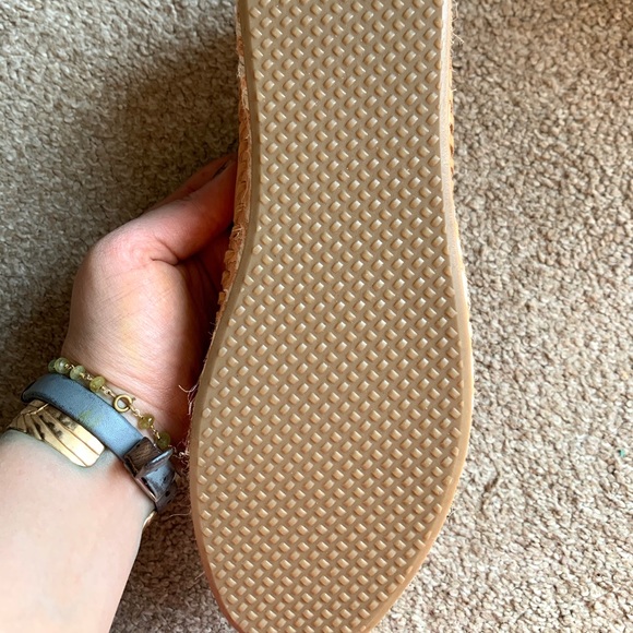 Toms | Shoes | Toms Leather Rope Sole In Honey Leather | Poshmark